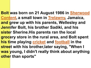 Usain bolt | PPTX