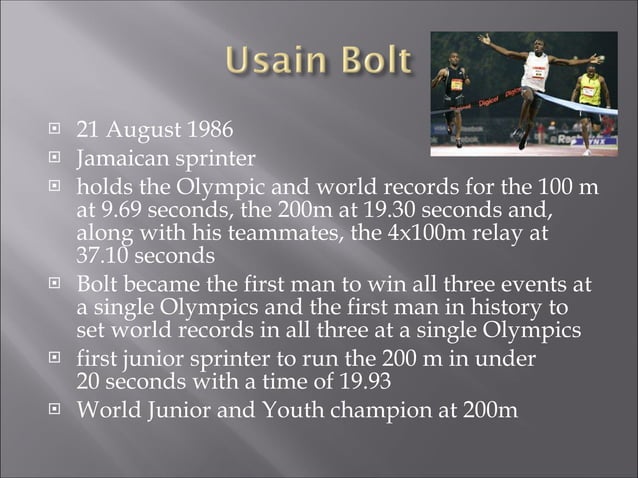Usain bolt | PPT