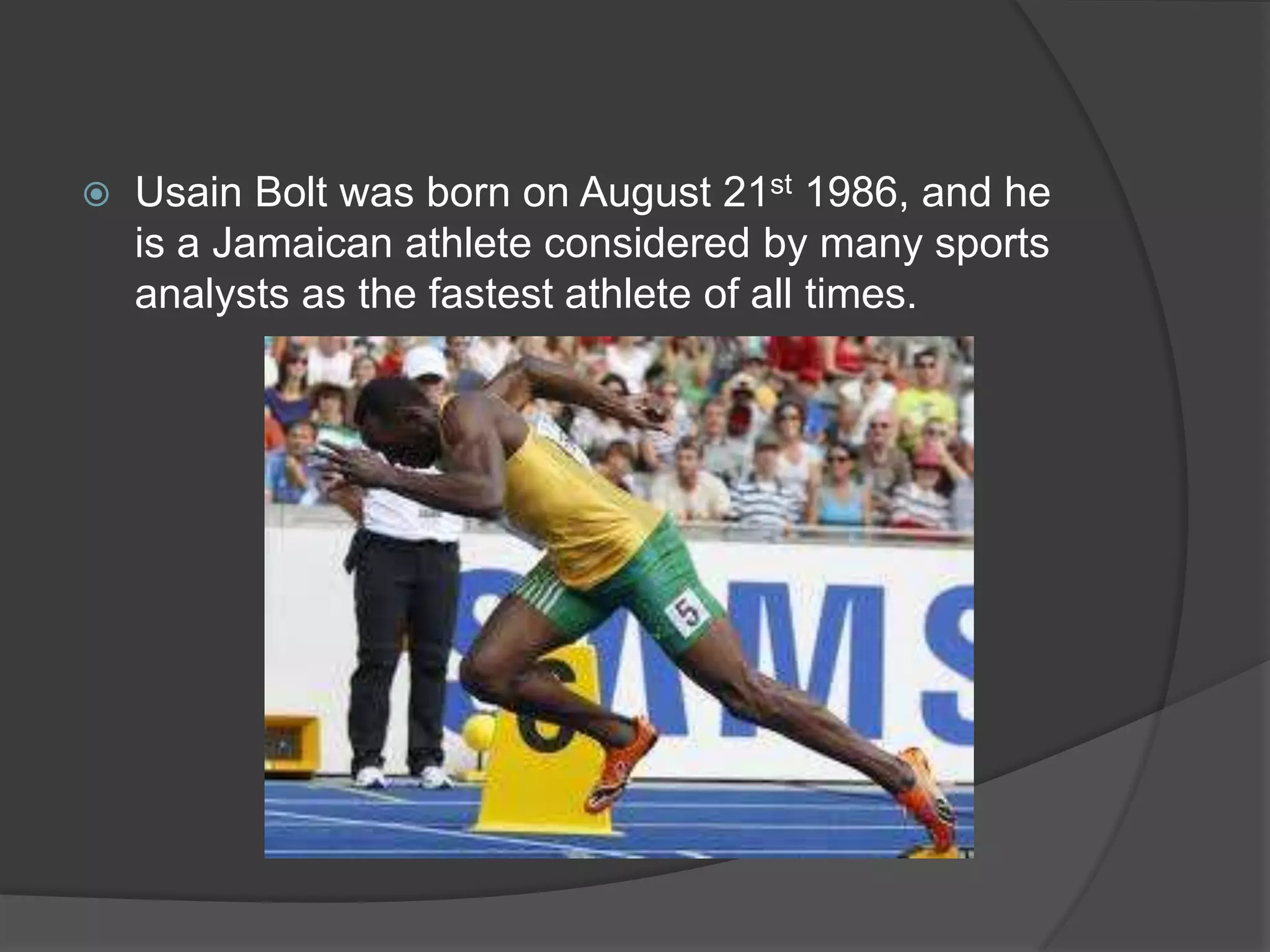 Usain bolt | PPTX
