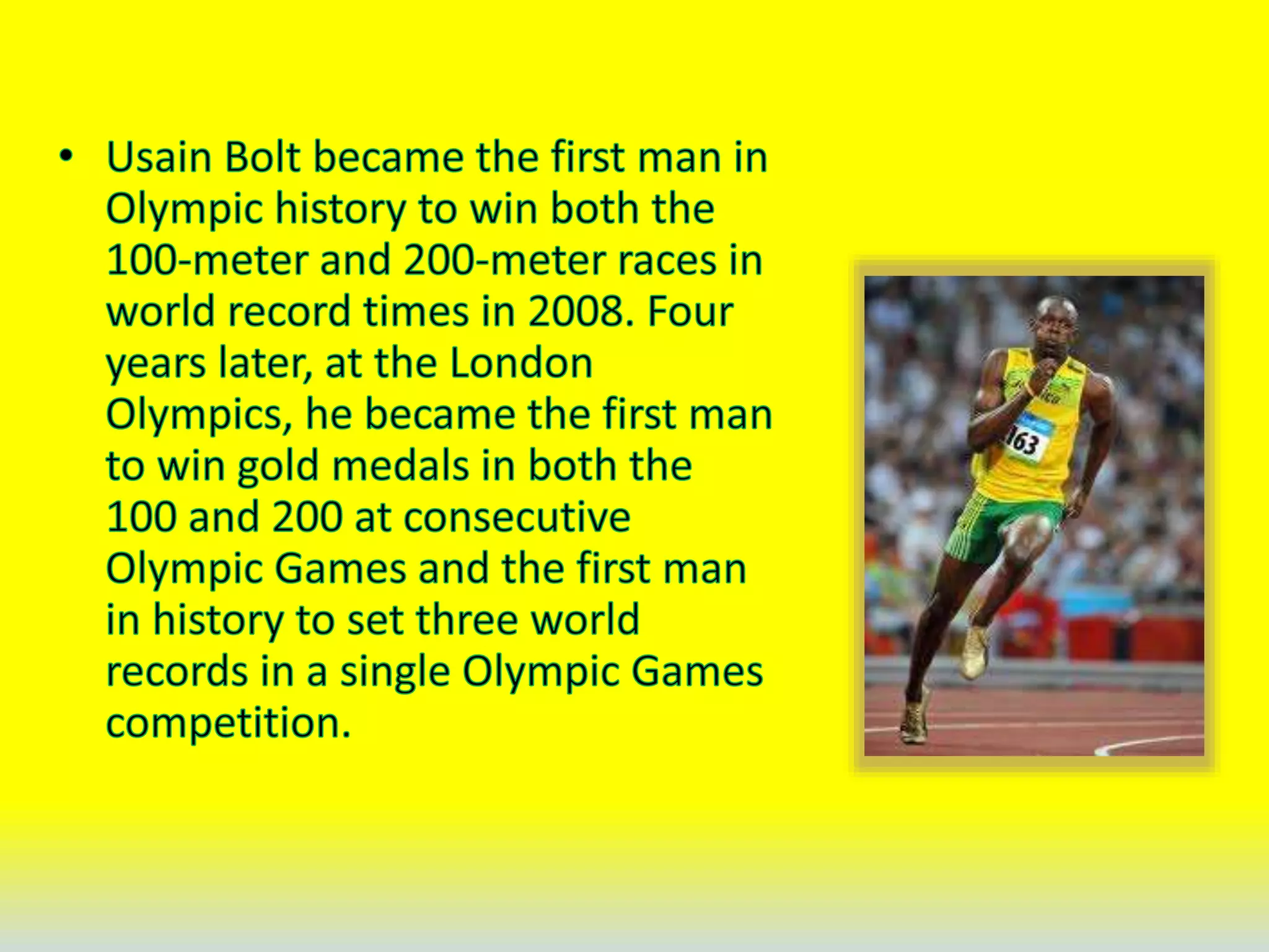 Usain bolt | PPTX