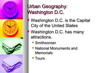 Human Geography of the USA | PPT