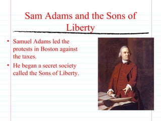 The American Revolution. The formation of the United States. | PPT