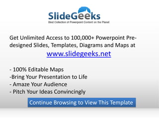 Usa indiana state powerpoint county editable ppt maps and templates | PPT