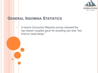 USA Insomnia Statistics | PPTX