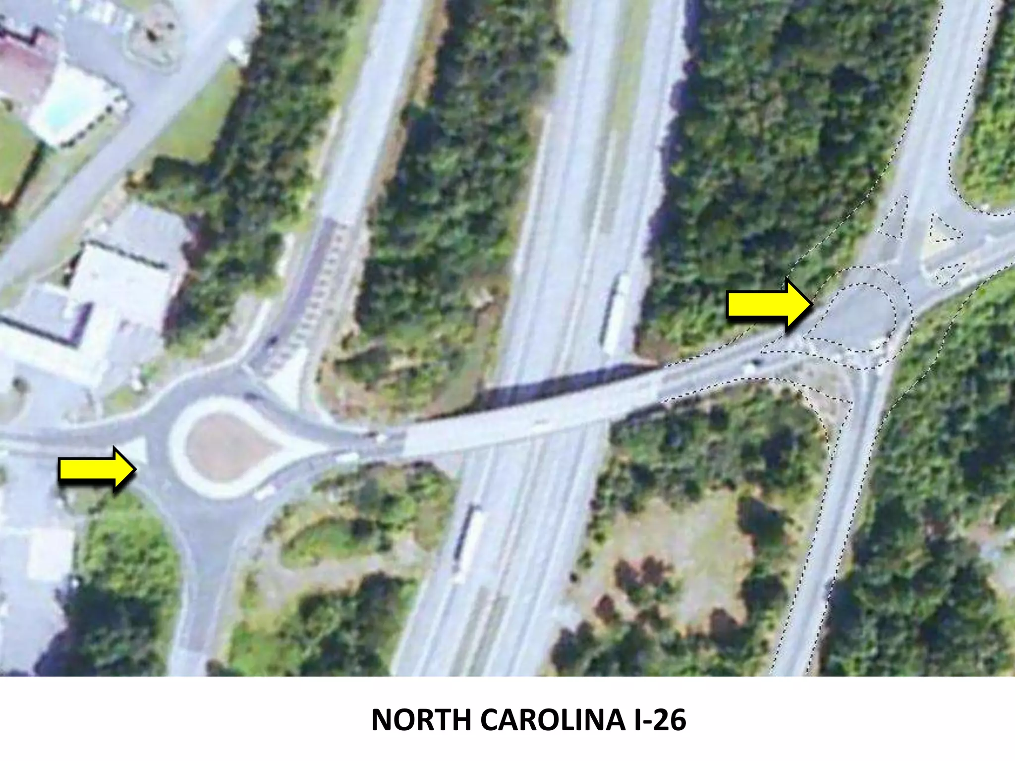 USA interchange modern roundabouts examples | PPT