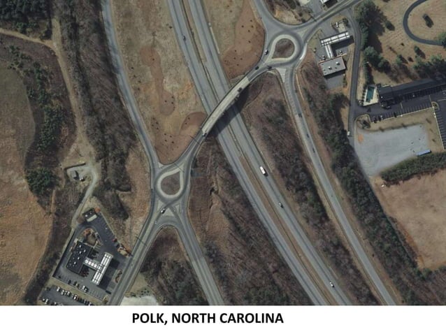 USA interchange modern roundabouts examples | PPT