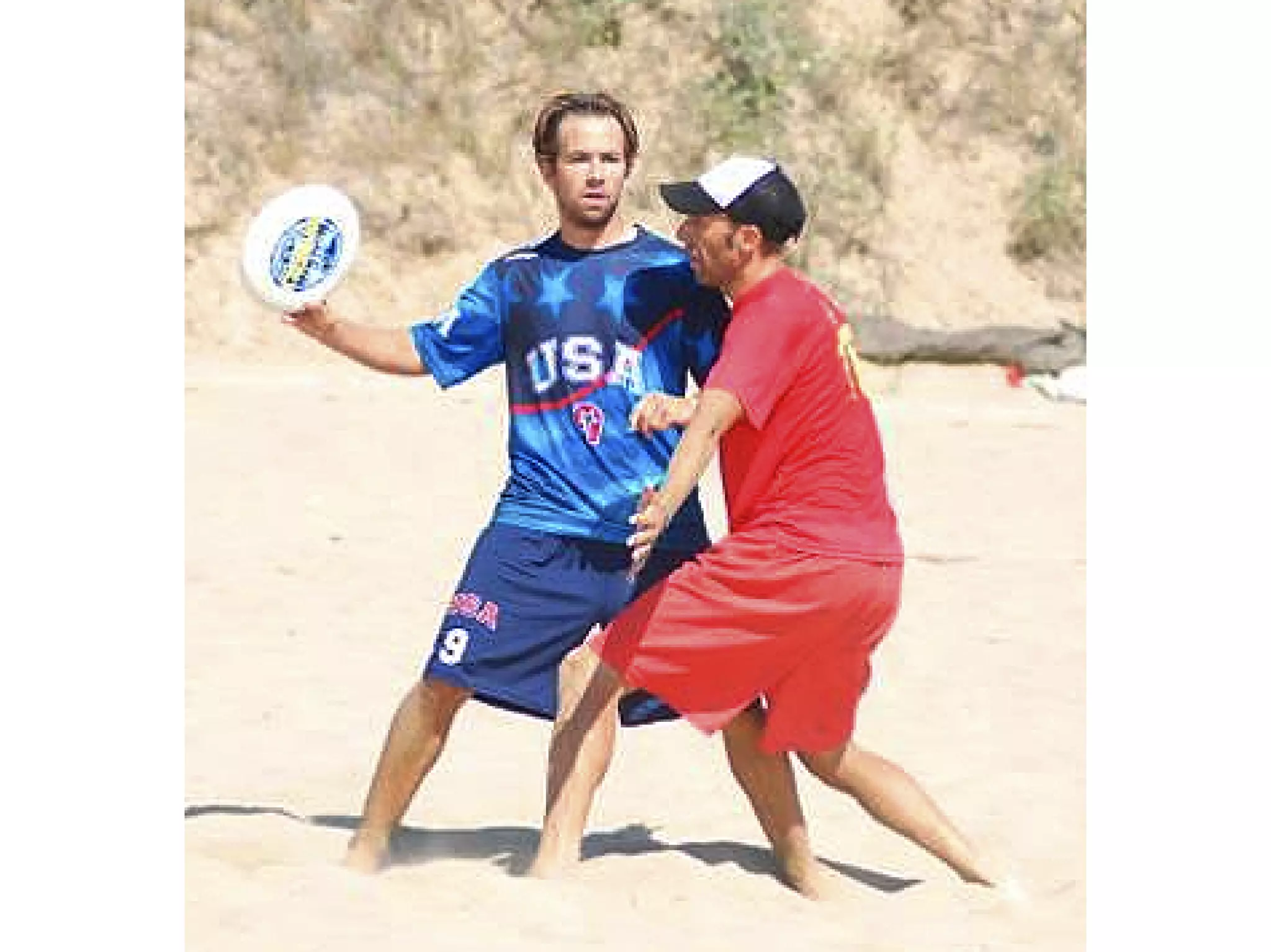 USA World Ultimate Frisbee Jersey (Front) | PPT