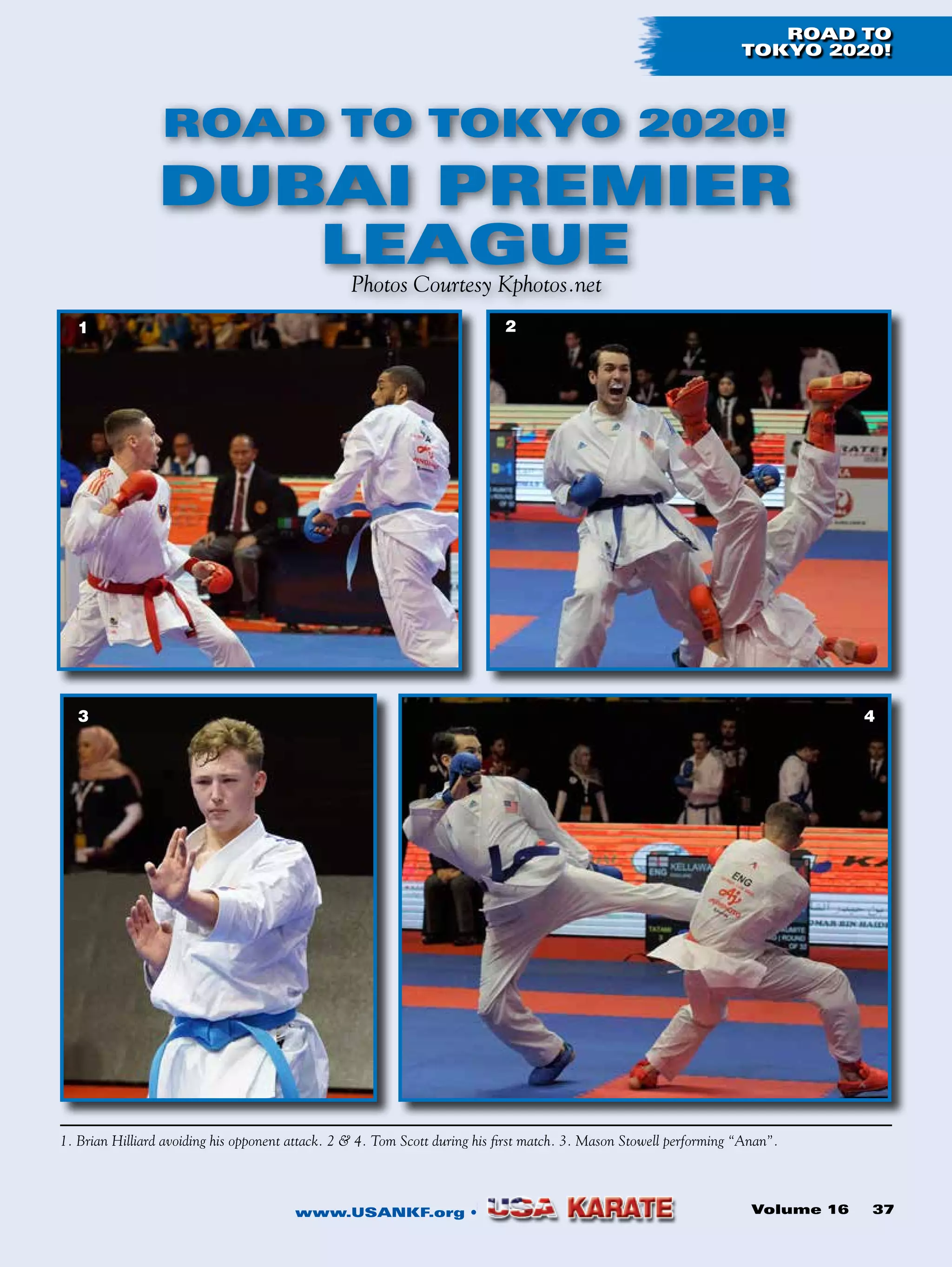 El nuevo número de la revista oficial de Karate de USA para el 2020 ...