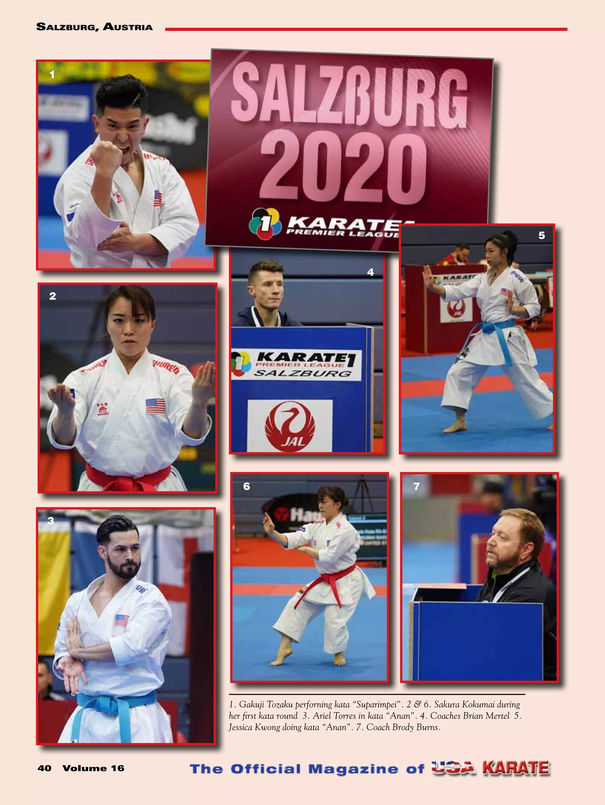 El nuevo número de la revista oficial de Karate de USA para el 2020 ...