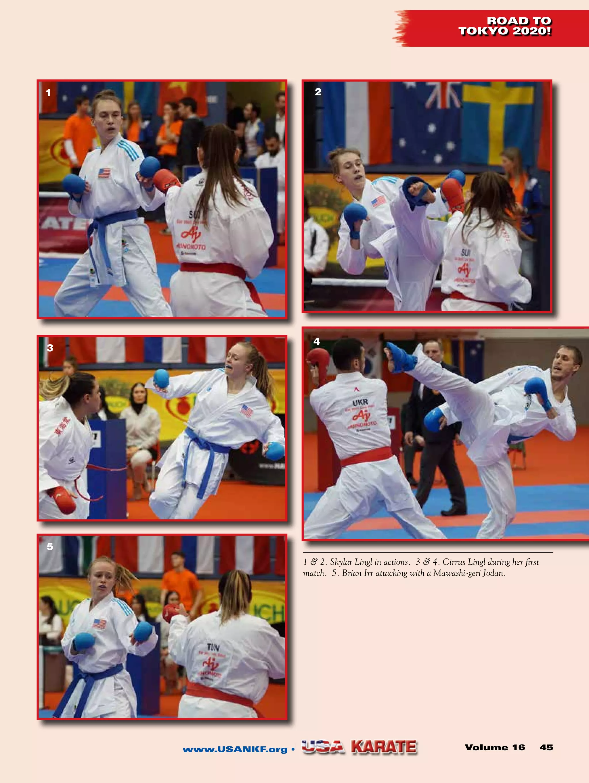 El nuevo número de la revista oficial de Karate de USA para el 2020 ...