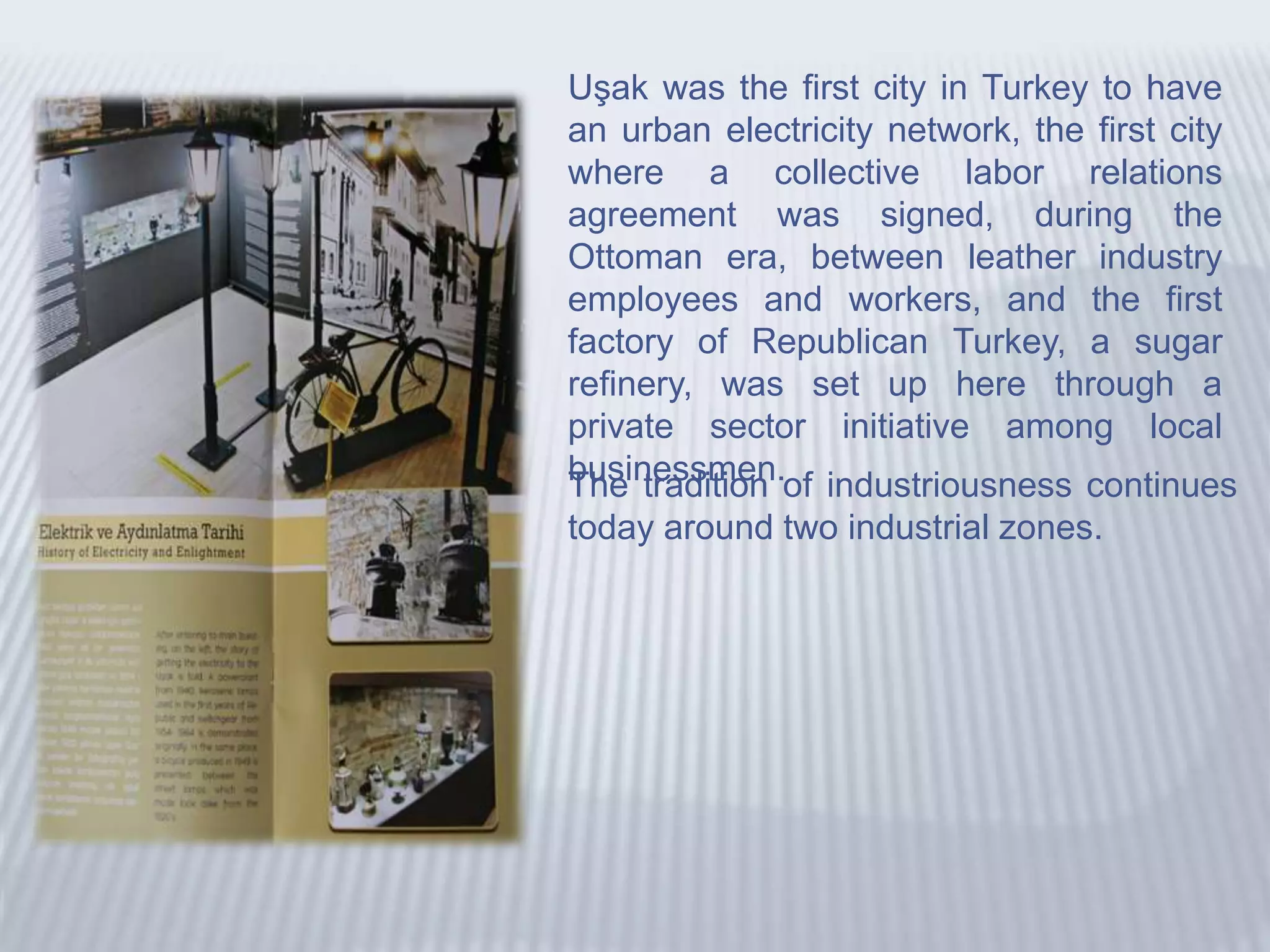 Usak presentation made by turkish students | PPTX