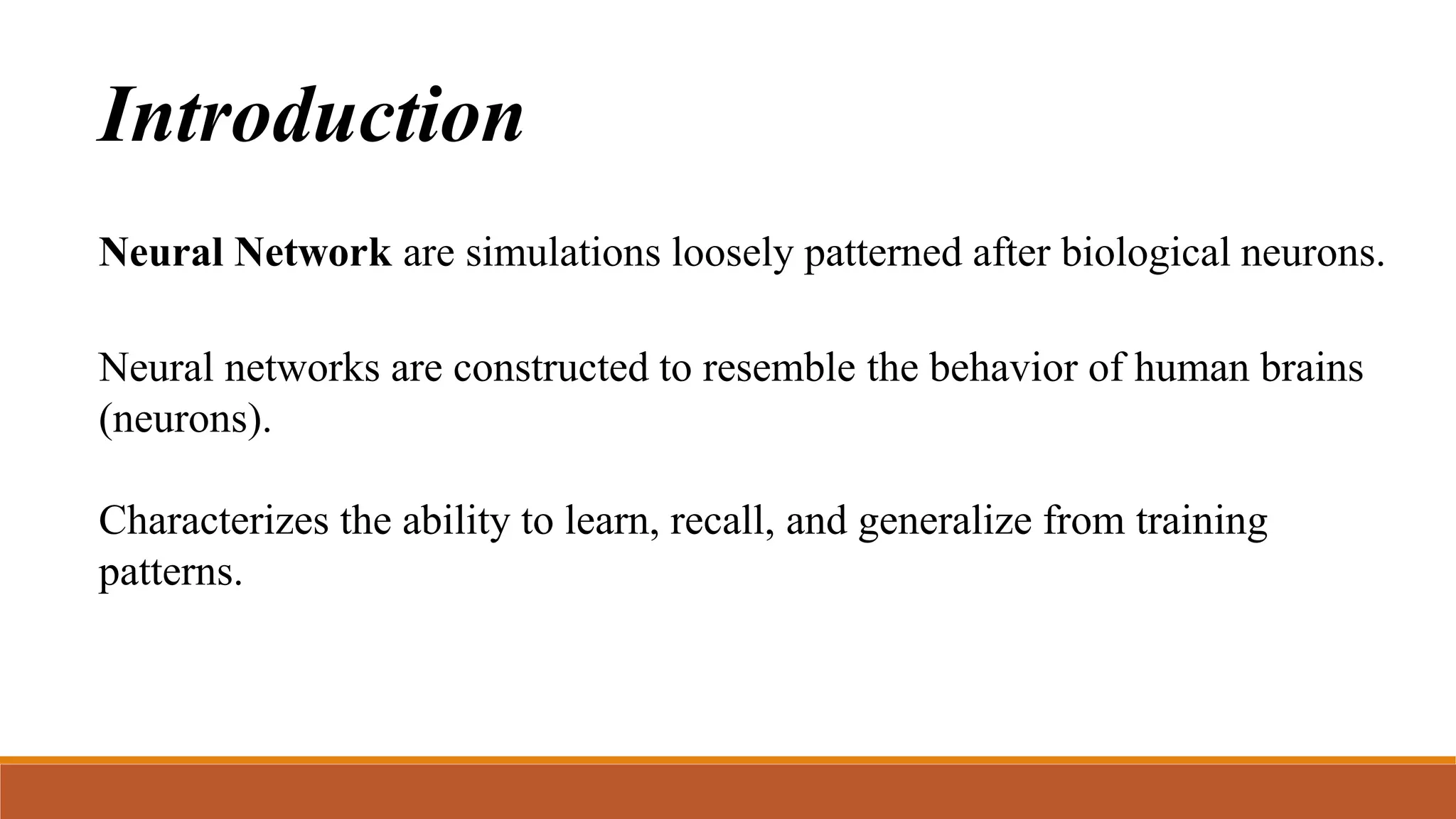 Neural networks | PPT