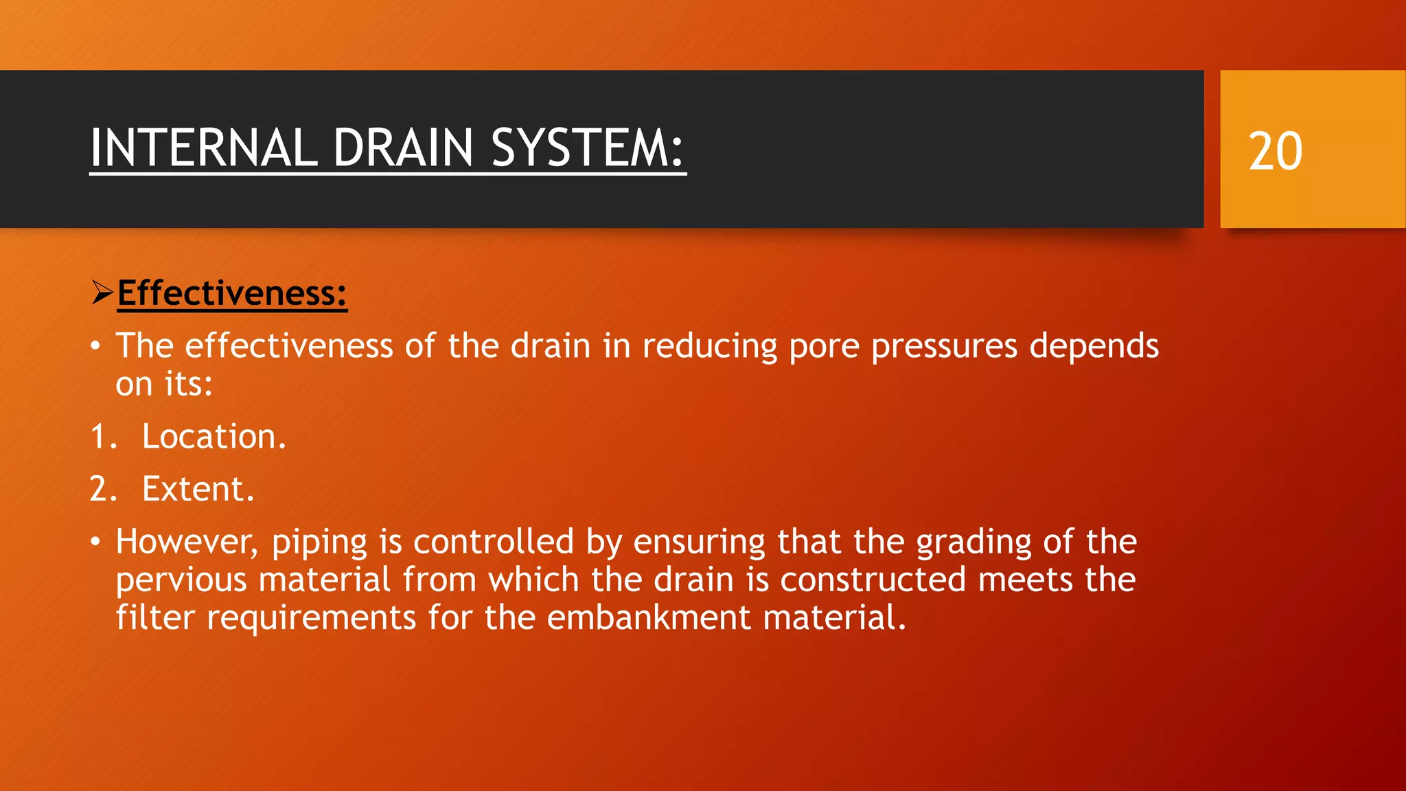 Control Of SEEPAGE THROUGH EMBANKMENTS | PPTX