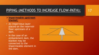 Control Of SEEPAGE THROUGH EMBANKMENTS | PPTX