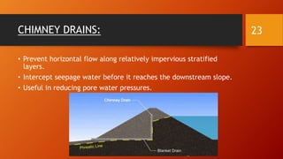 Control Of SEEPAGE THROUGH EMBANKMENTS | PPTX