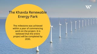 US Ambassador Visits Adani Group’s Khavda Renewable Energy Park | PPT