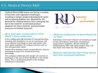 USA Medical Device & Equipment Report 2015 | PPT