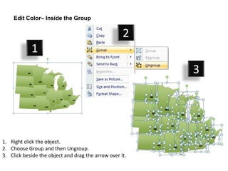 Usa midwest region country editable powerpoint maps with states and ...