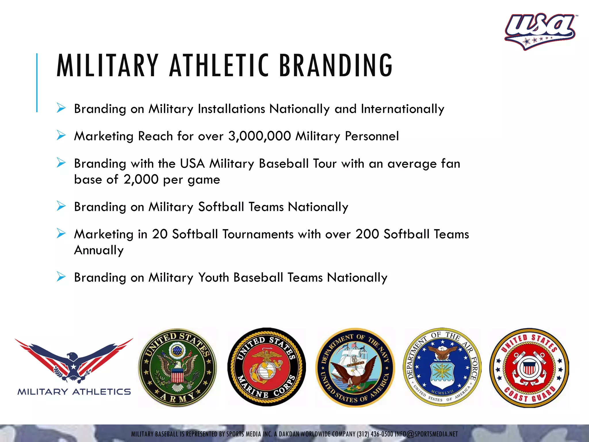 USA Military Athletics Sponsorship & Marketing | PPT