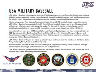USA Military Athletics Sponsorship & Marketing | PDF