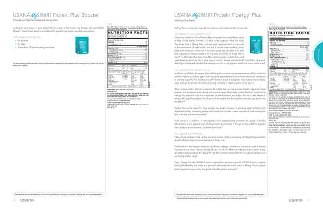 Usana Product Information | PDF