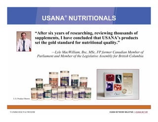 Usana Presentation | PDF