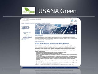 Usana Presentation | PPTX