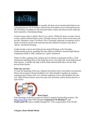 Usana supplemnt info | DOC