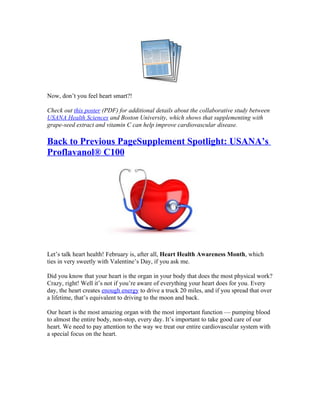 Usana supplemnt info | PDF