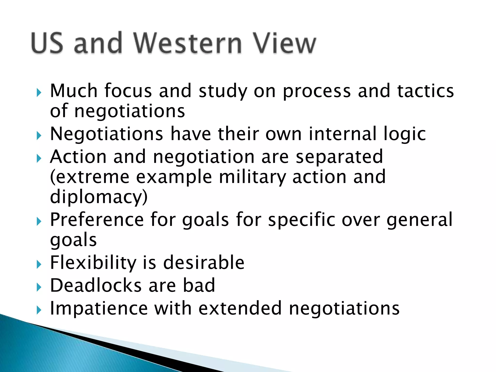 Us And China Negotiation Styles | PPTX | Business | Business and Finance
