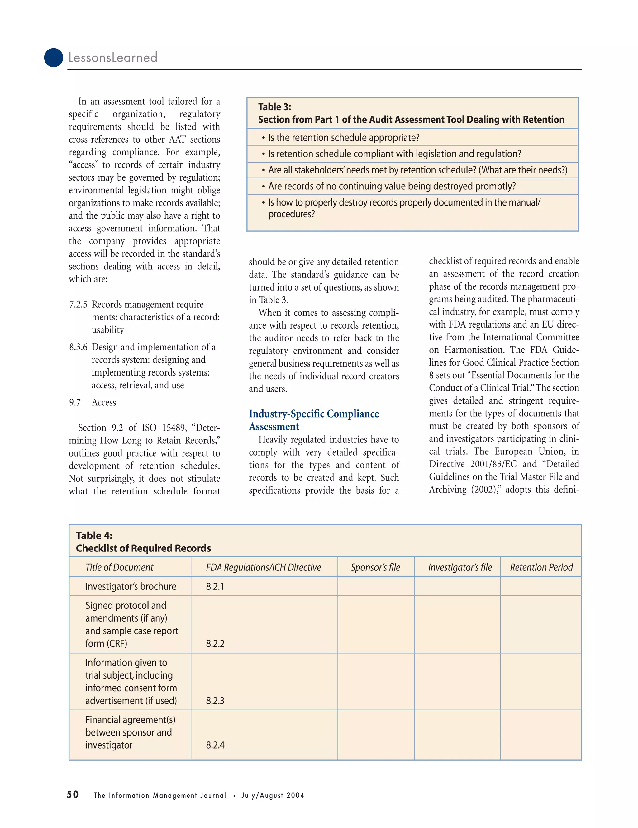 Usando ISO 15489 como herramienta de auditoria | PDF | Business ...