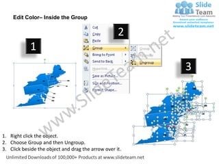 Usa northeast region country editable powerpoint maps with states and ...