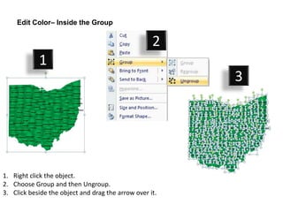 Usa ohio state powerpoint county editable ppt maps and templates | PPTX