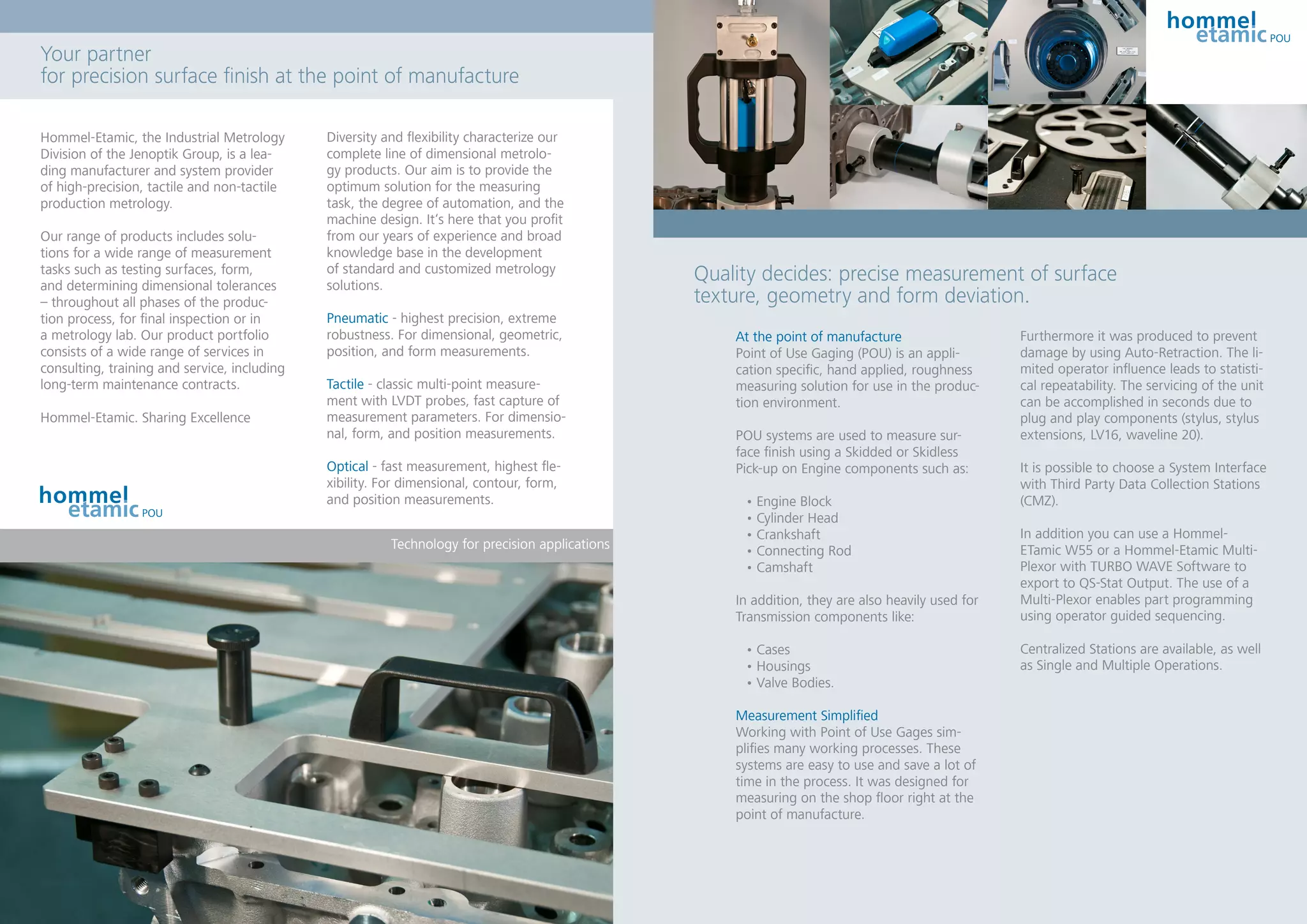 POINT OF USE SOLUCIONES PARA MEDIR RUGOSIDAD | PDF