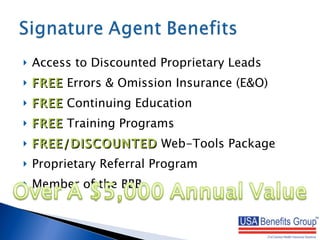 USA Benefits Group Presentation | PPT