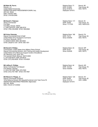 Us army officer-roster-2012 | PDF