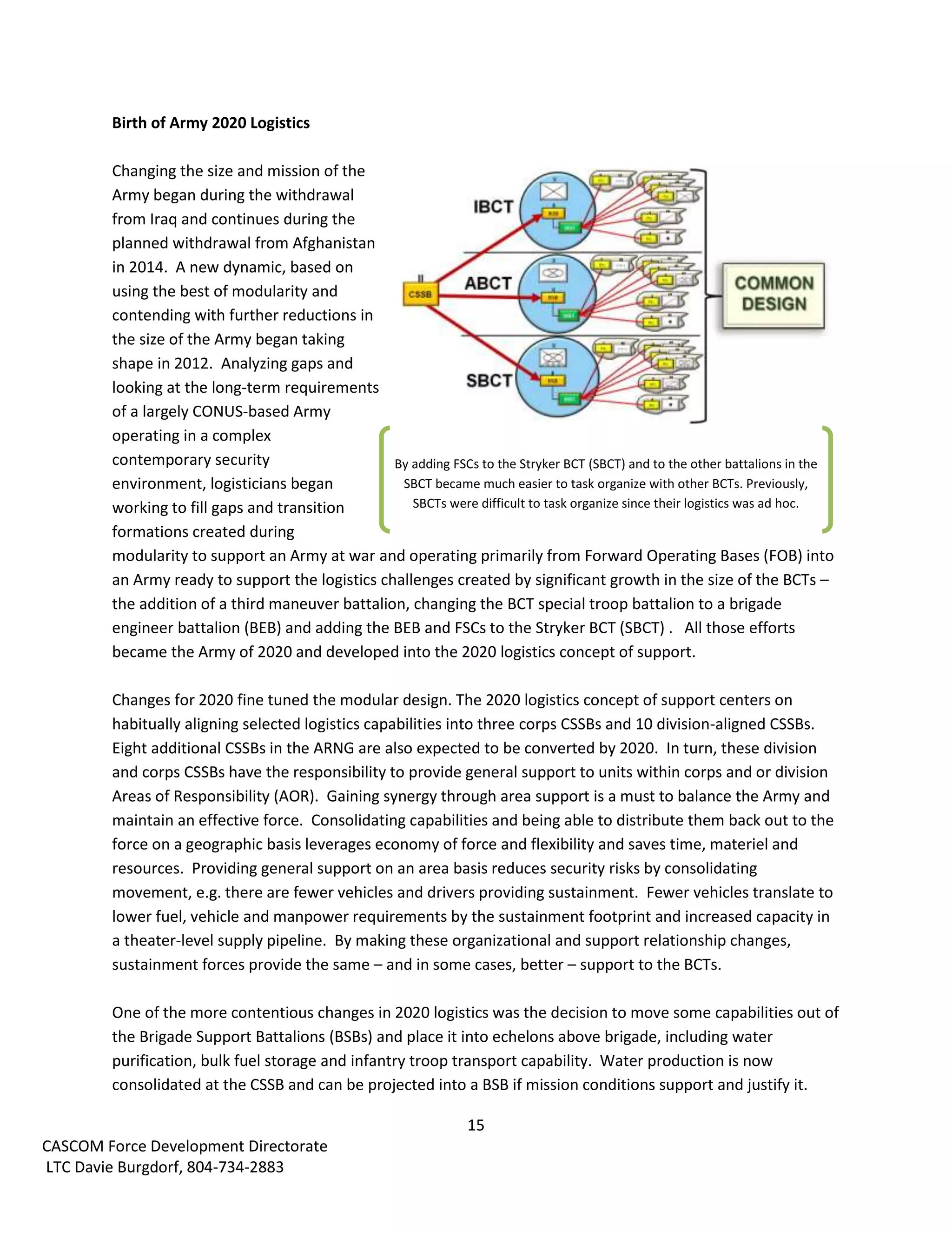 US Army Logistics Quick Reference Guide Feb 14, 2014 | PDF