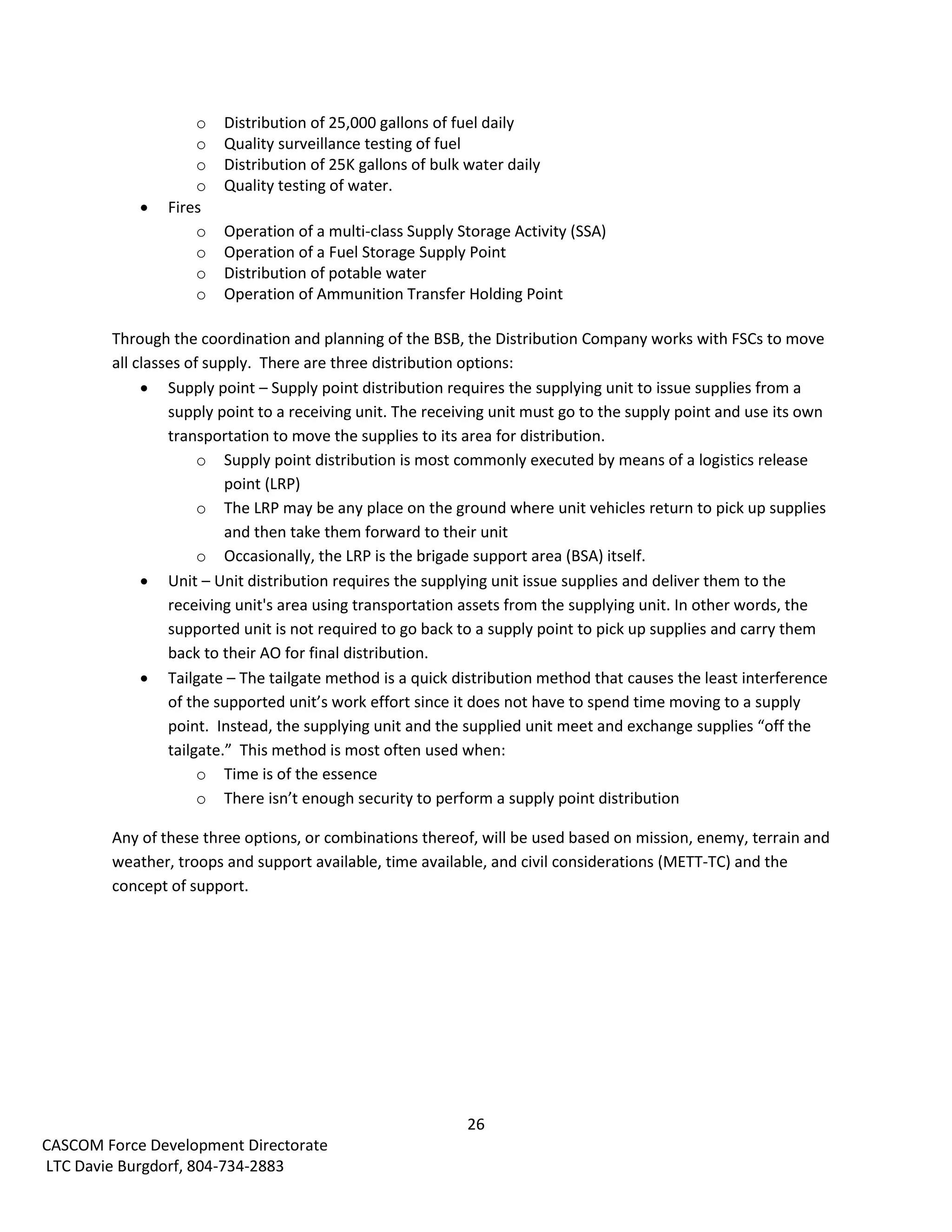 US Army Logistics Quick Reference Guide Feb 14, 2014 | PDF