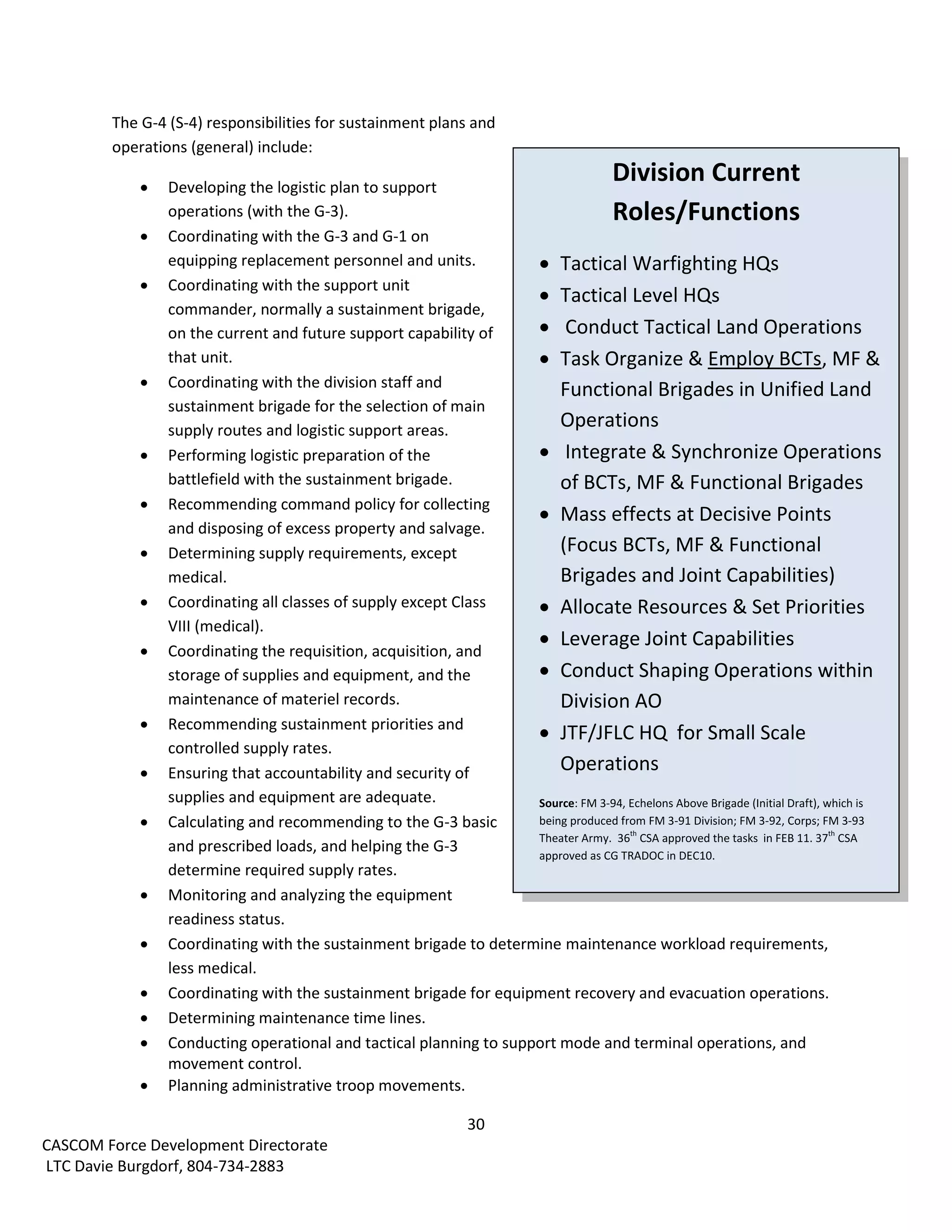 US Army Logistics Quick Reference Guide Feb 14, 2014 | PDF