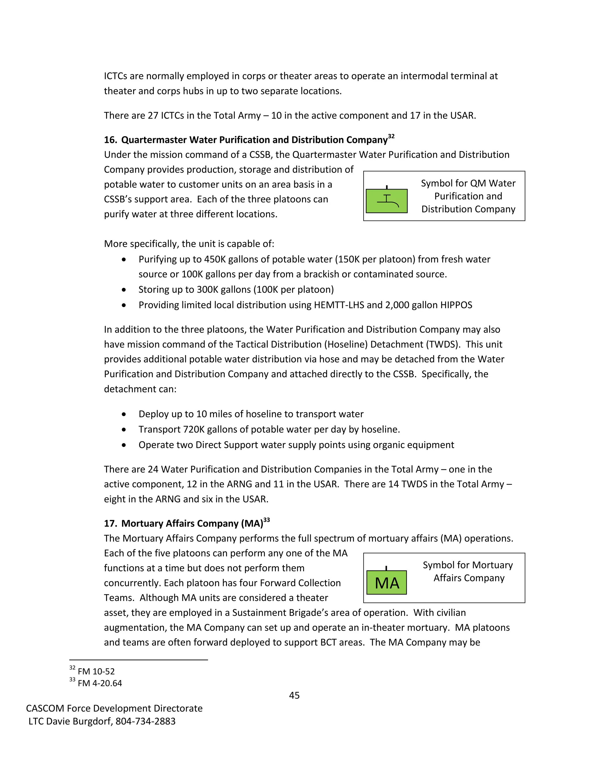 US Army Logistics Quick Reference Guide Feb 14, 2014 | PDF