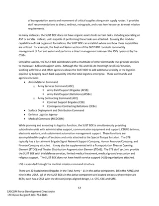 US Army Logistics Quick Reference Guide Feb 14, 2014 | PDF