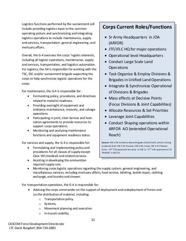 US Army Logistics Quick Reference Guide Feb 14, 2014