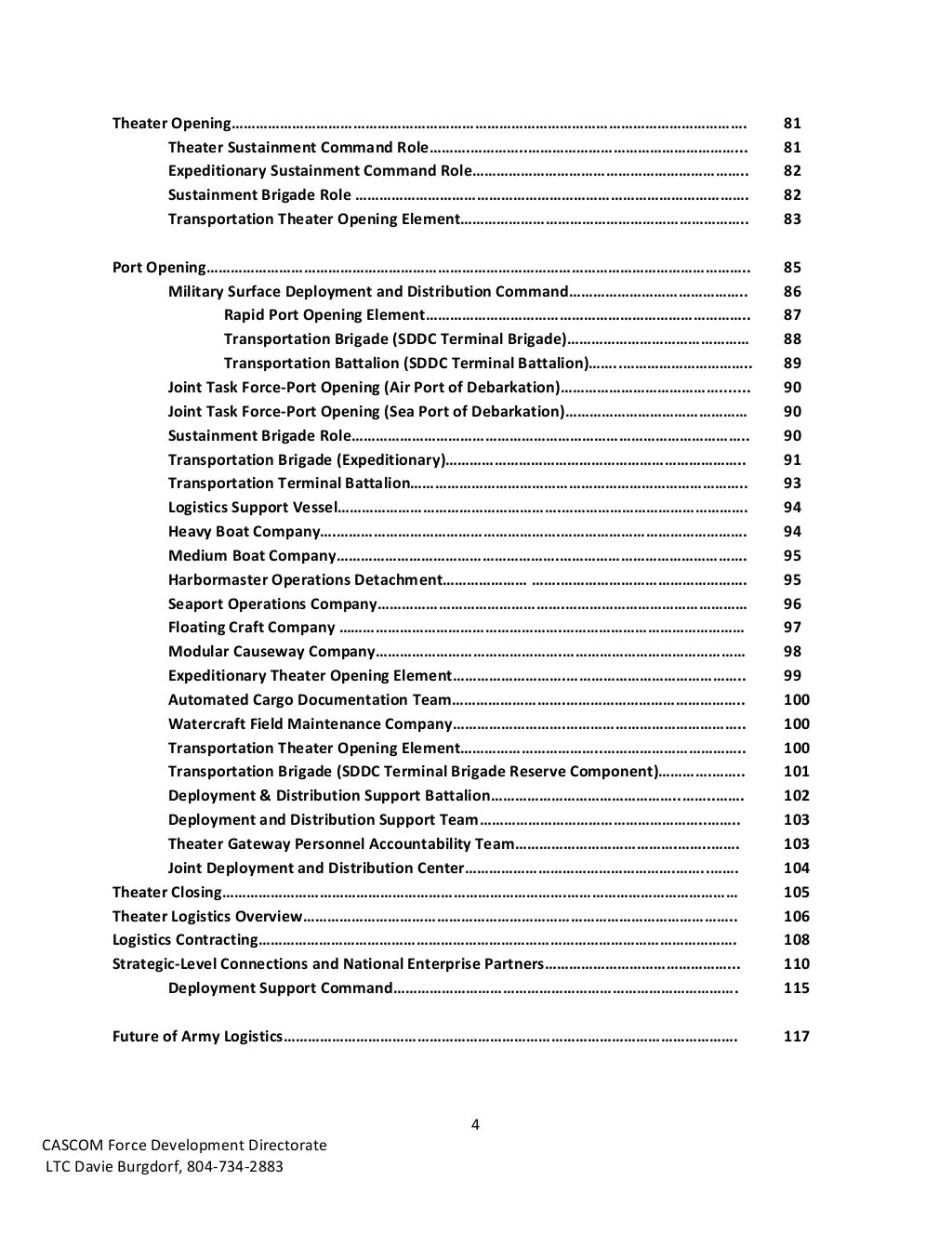 US Army Logistics Quick Reference Guide Feb 14, 2014