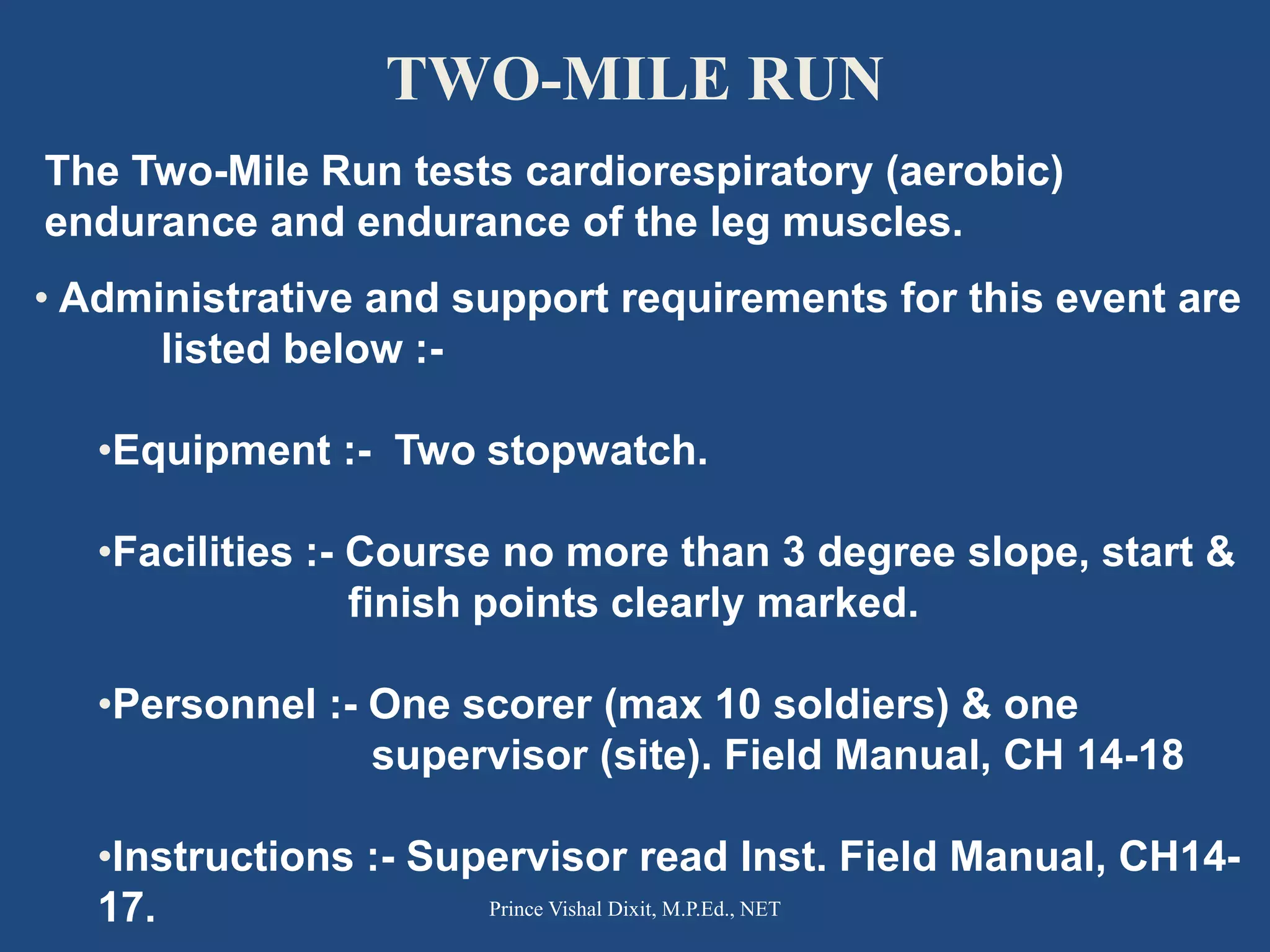 Us army physical fitness test | PPTX