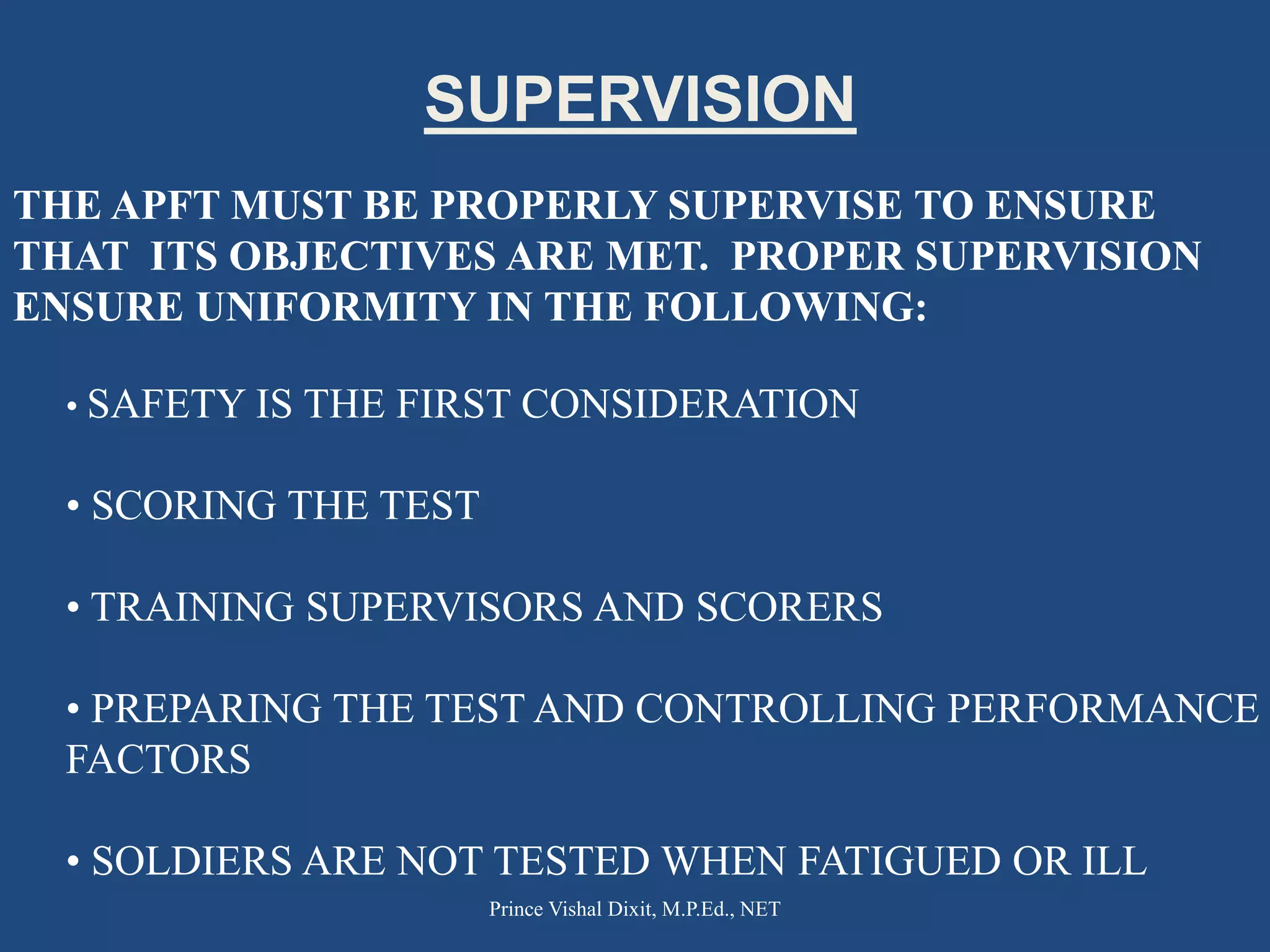 Us army physical fitness test | PPTX