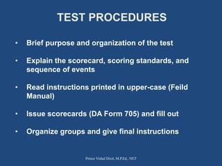 Us army physical fitness test | PPTX
