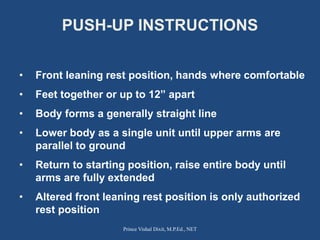 Us army physical fitness test | PPTX