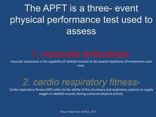 Us army physical fitness test | PPTX