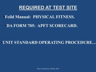 Us army physical fitness test | PPTX