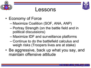 Us Army Transforming And Fighting Adaptive Leadership Lessons | PPT